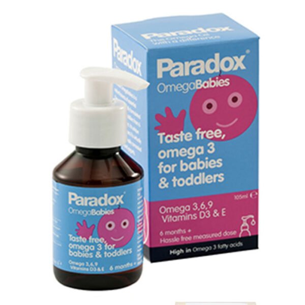 Paradox Omega Babies Liquid 105ml – Al Marwa Pharmacy Qatar