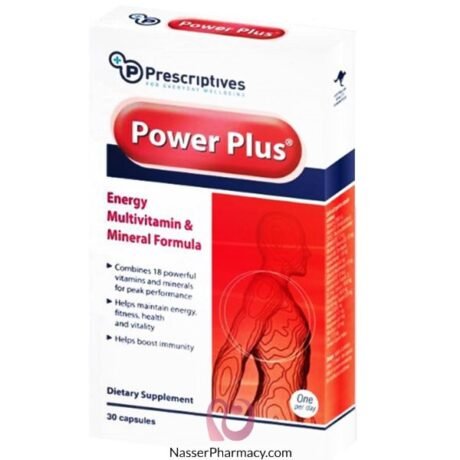 Power Plus Capsules 30’s – Al Marwa Pharmacy Qatar