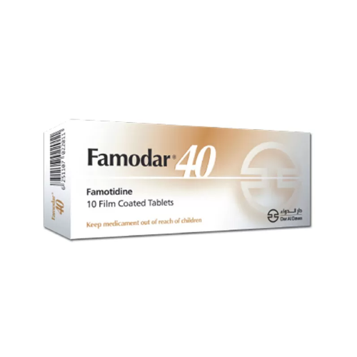 FAMODAR 40 – 10 TABLETS – Al Marwa Pharmacy Qatar