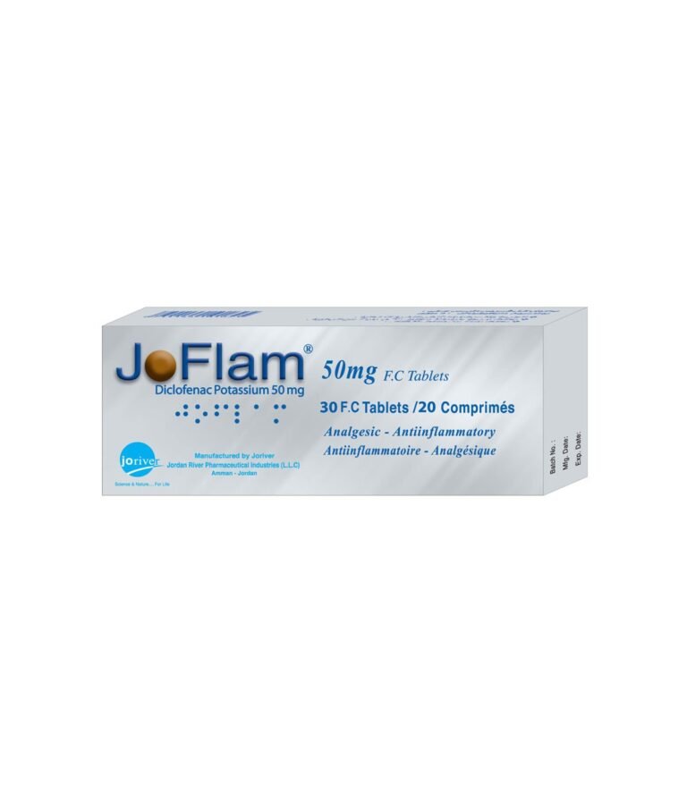 JOFLAM 50MG -20 TABLETS – Al Marwa Pharmacy Qatar